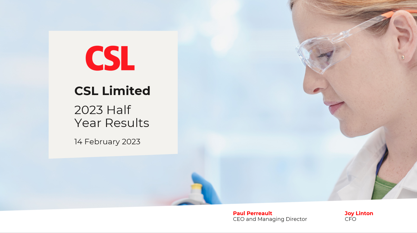 Financials | CSL Limited